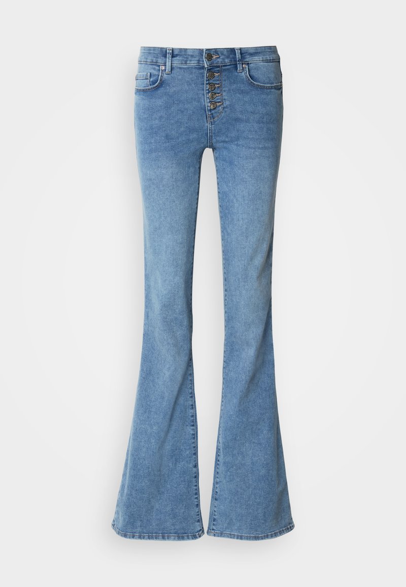 ONLY Tall ONLLUSH FLY - Flared Jeans - light blue denim/light-blue ...
