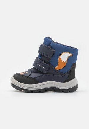 Geox OMAR BOY WPF - Snowboot/Winterstiefel - navy/sky/dunkelblau ...