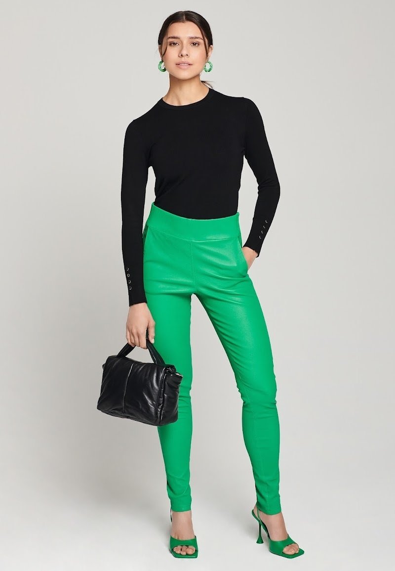 STUDIO AR FIONA LAMB BUTTER - Handbag - black - Zalando