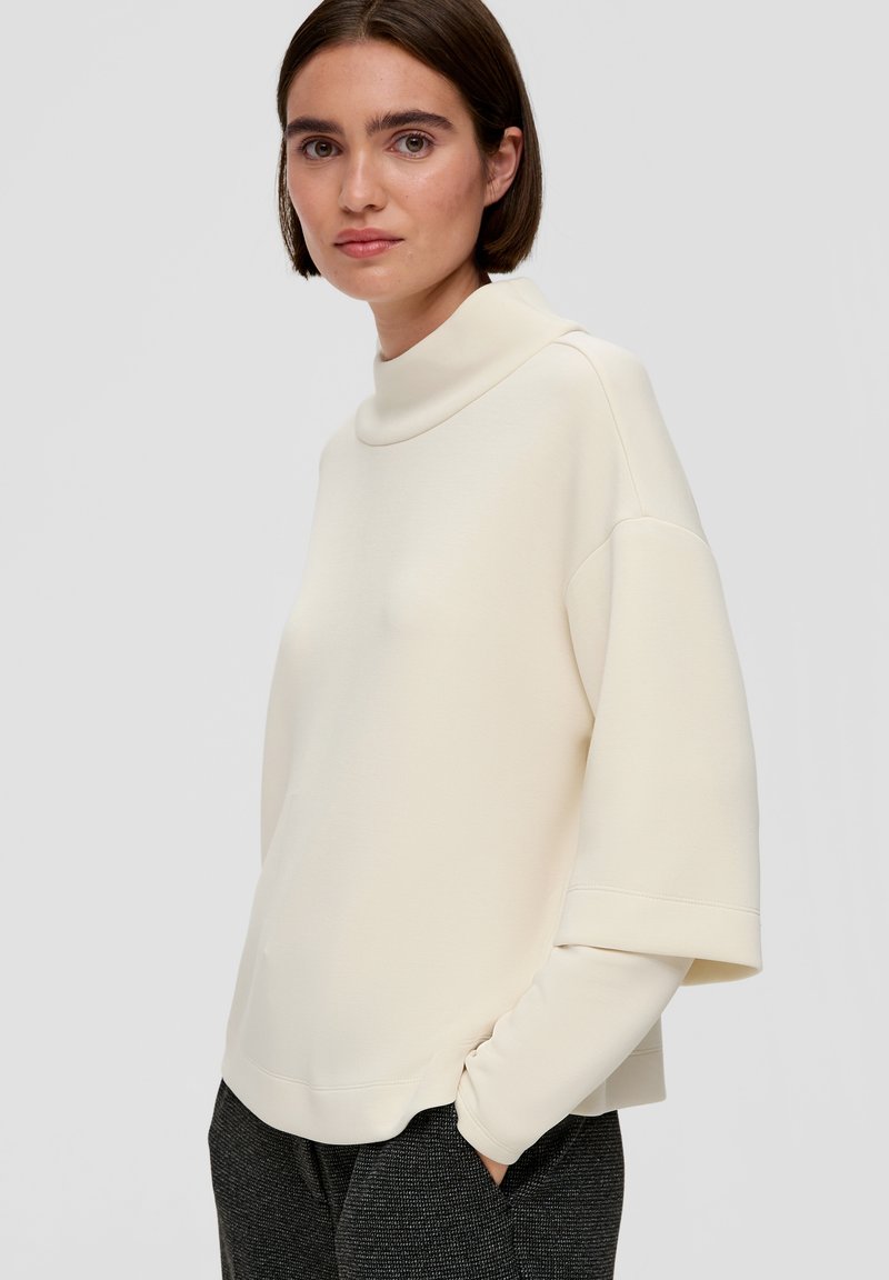 s.Oliver BLACK LABEL IN QUALITÄT - Sweatshirt - natur/beige - Zalando