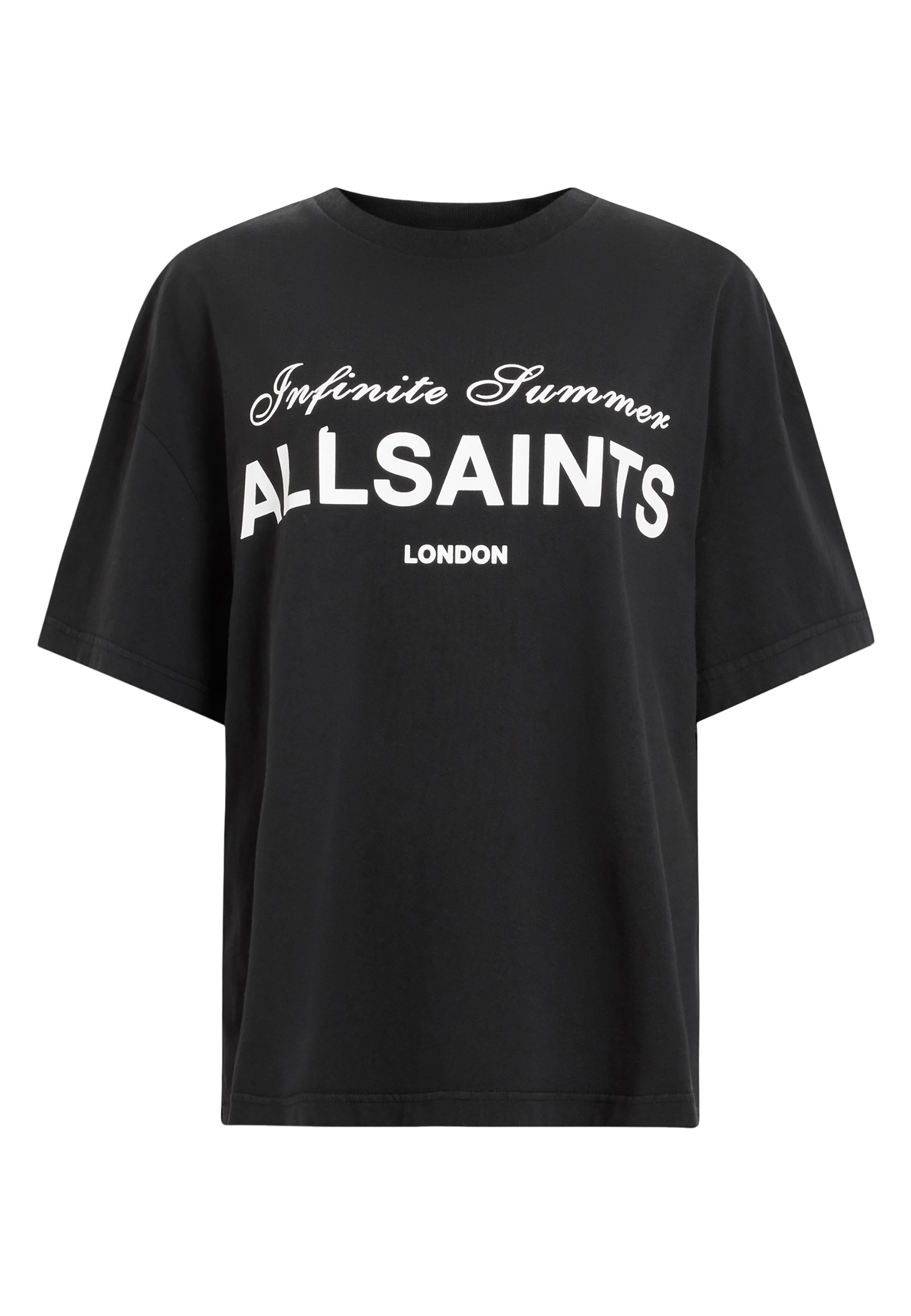 AllSaints AVRI TEE - Print T-shirt - black - Zalando