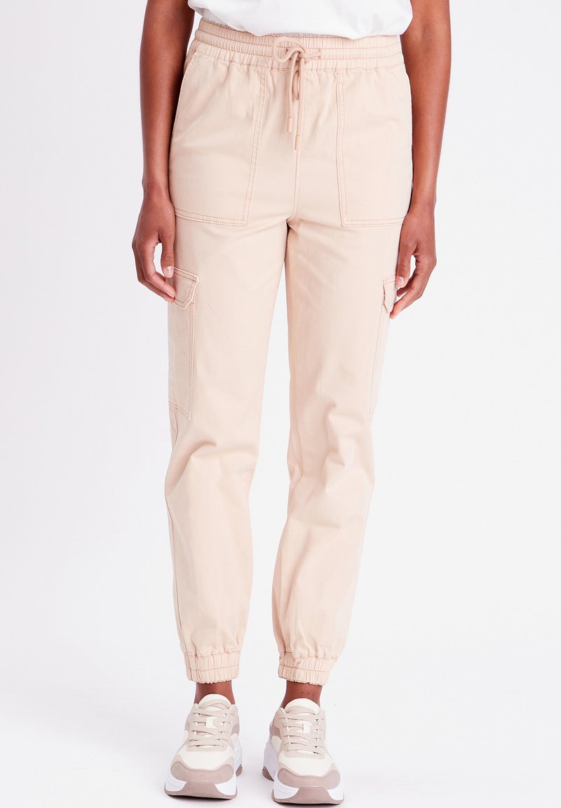 Cache Cache MIT ELASTISCHEM BUND - Pantalones cargo - sable/tierra ...