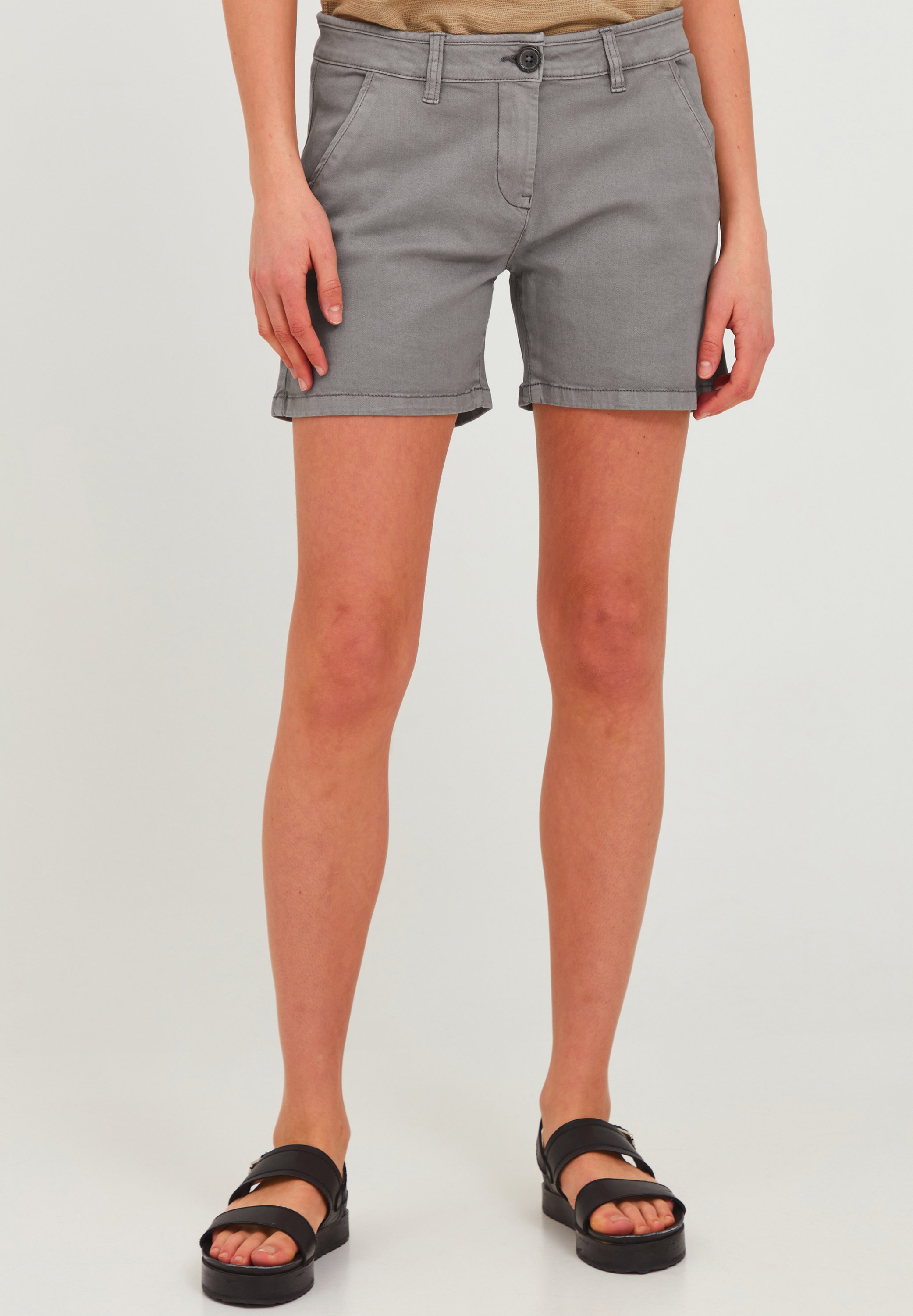 Oxmo OXKATHY - Shorts - mid grey/grau - Zalando.ch