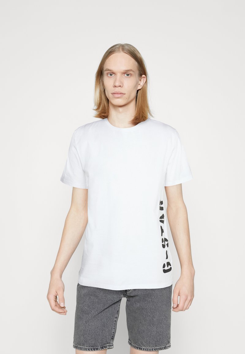 G-Star SIDE STENCIL - T-Shirt print - white/weiß - Zalando.at