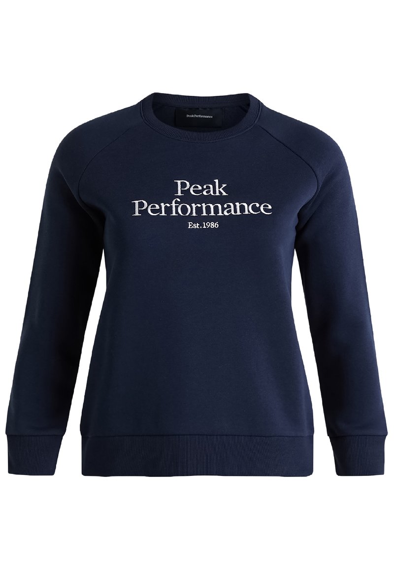 Peak Performance W ORIGINAL CREW - Sweatshirt - blue shadow/blue ...