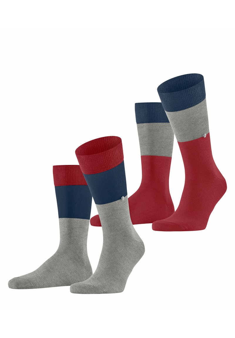 Burlington MAGIC MISMATCH 2-PACK - Socken - melange grey/hellgrau ...