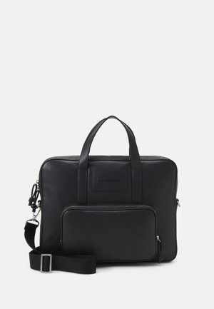 Emporio Armani SMALL BRIEFCASE UNISEX - Mallette - black/noir - ZALANDO.FR