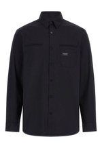 Guess TECH STRETCH - Overhemd - schwarz/zwart - Zalando.nl