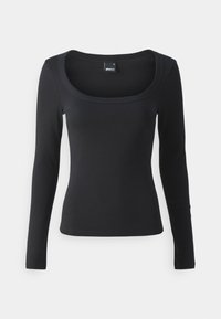Gina Tricot LONG SLEEVE - Longsleeve - black/zwart - Zalando.nl