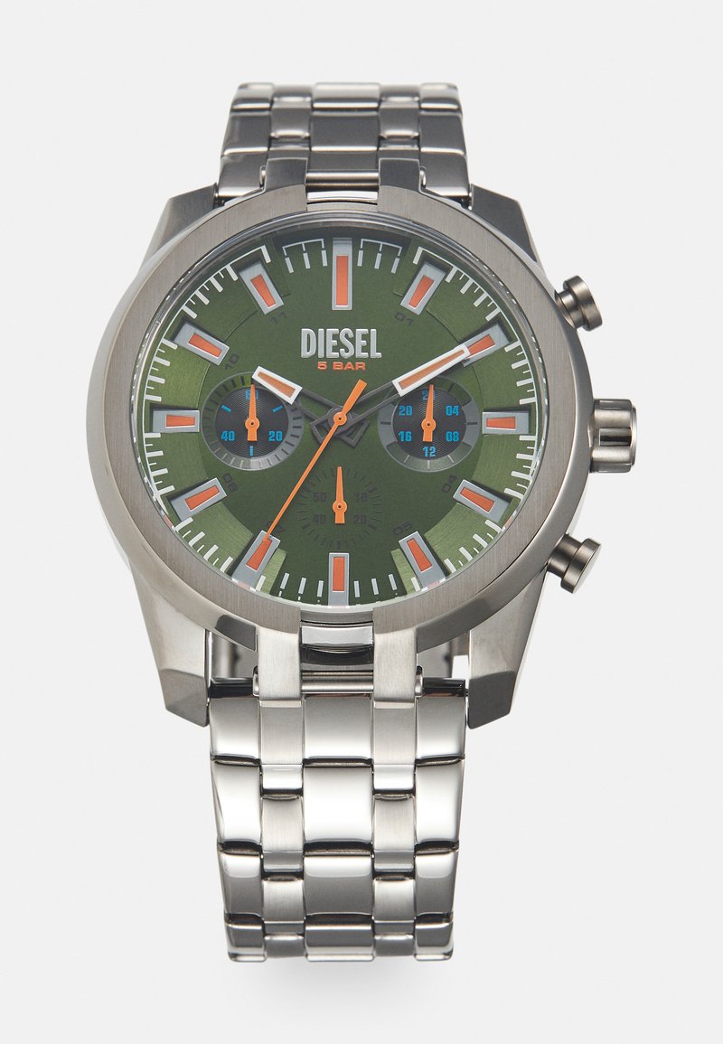 Diesel SPLIT - Chronograph watch - gunmetal - Zalando.de