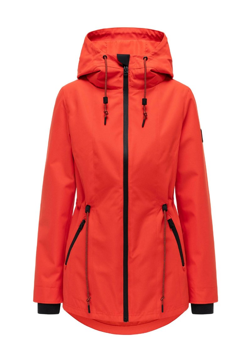 Navahoo BLUMENTANZ - Parka - spicy orange/orange - Zalando
