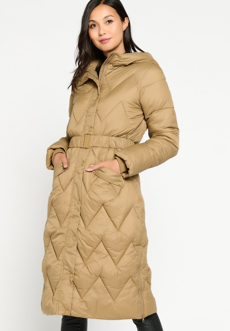 LolaLiza Žieminis paltas - caramel/kupranugario kailis - Zalando.lt