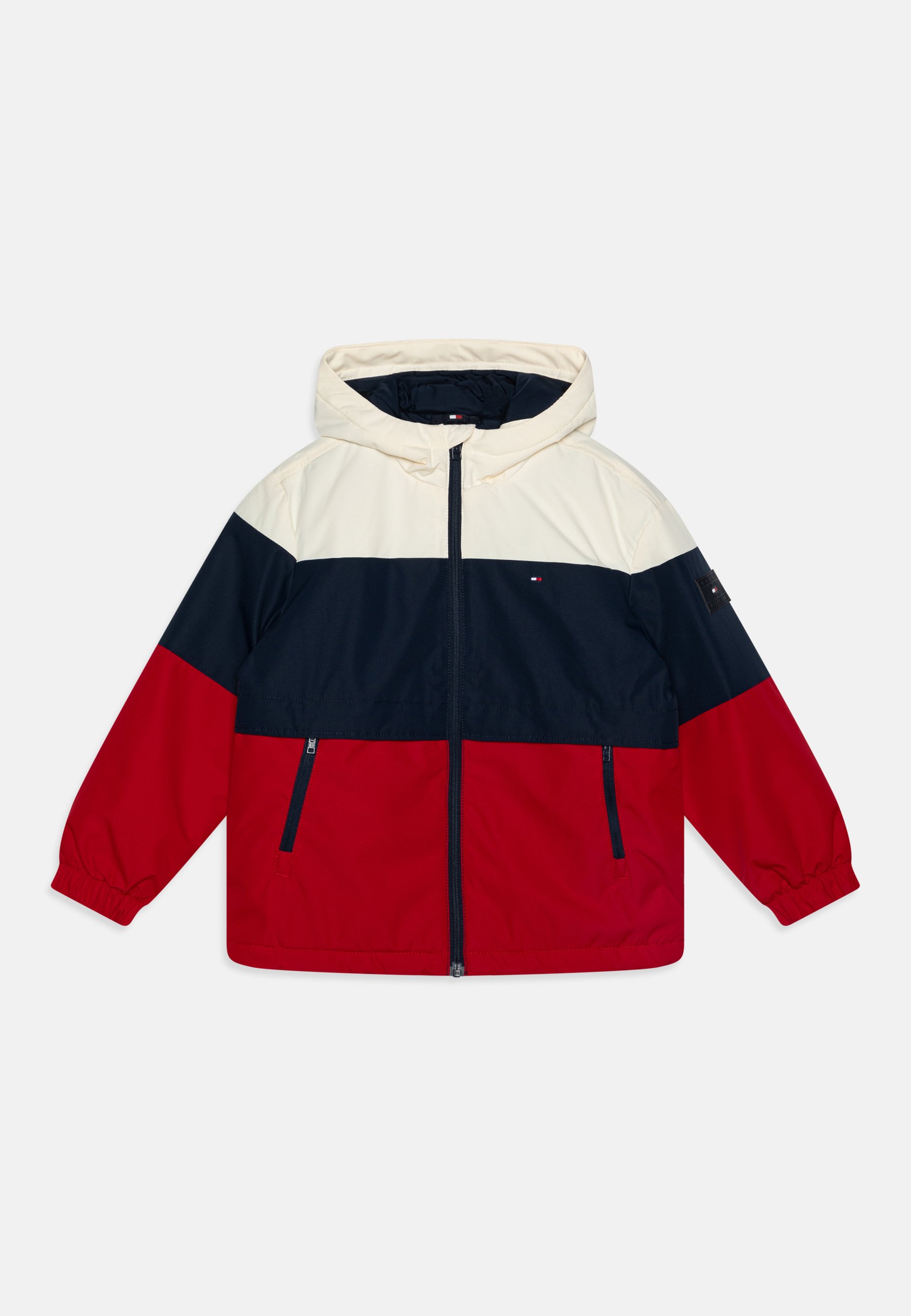 RIBSTOP PADDED Light jacket dark night navy calico medium red
