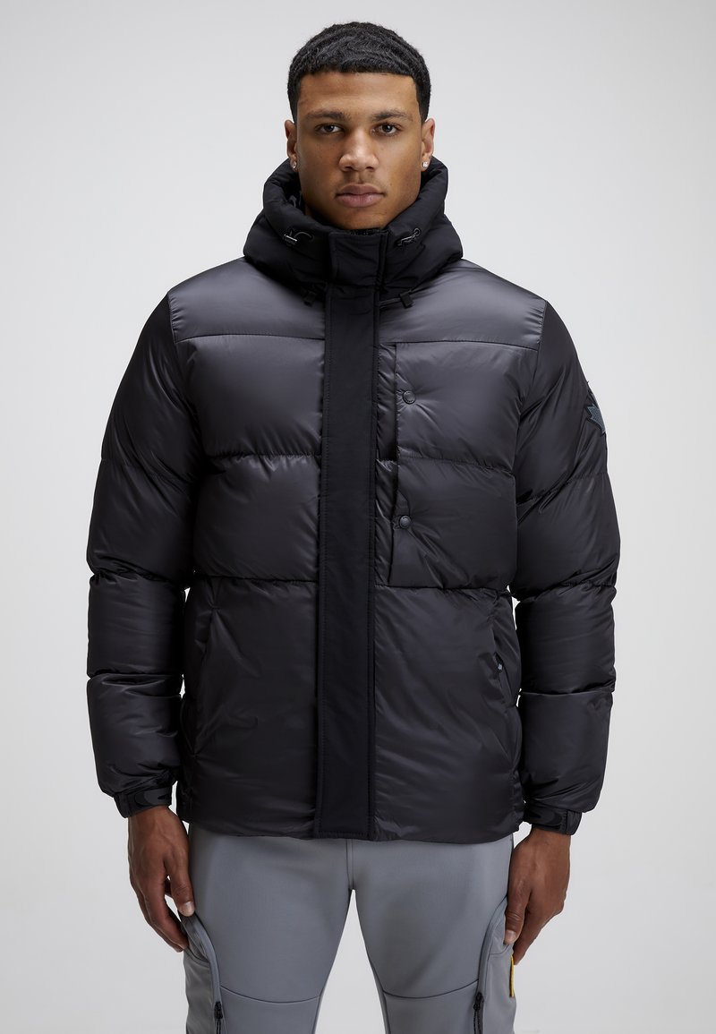 Alessandro Zavetti TIVIO PUFFER JACKET - Winter jacket - jet black ...