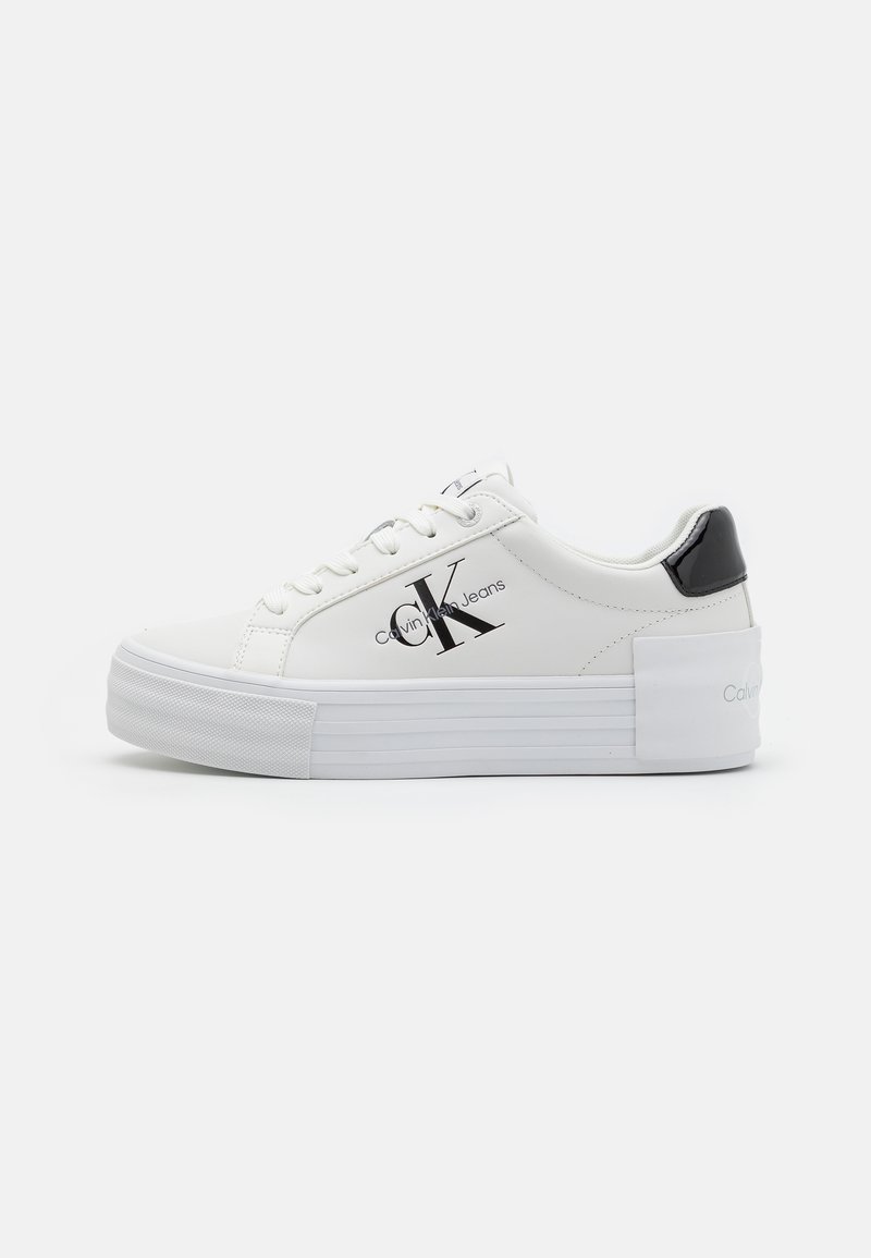 Calvin Klein Jeans BOLD LACE - Sneakers laag - bright white/black/wit ...