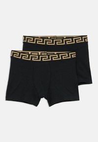 Versace TOPEKA LOGO 2 PACK - Boxeri - nero/negru - Zalando.ro