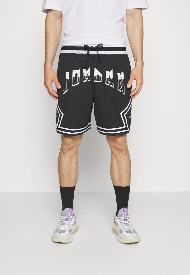 Jordan SHORT - Short de sport - black/white/noir - ZALANDO.FR