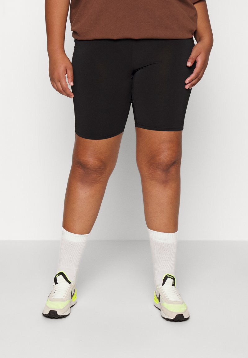 EVOKED VILA VIJENNI BIKER - Shorts - black/negro - Zalando.es