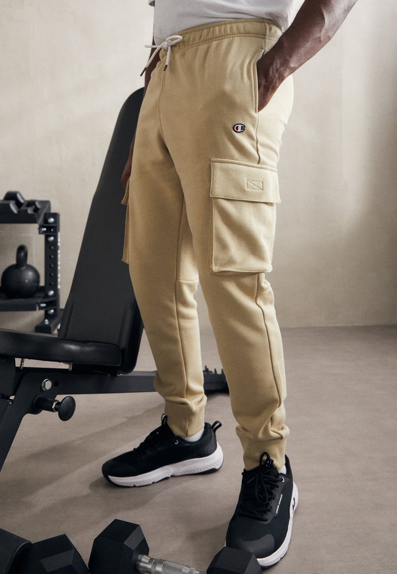Champion ICONS PANT - Tracksuit bottoms - tan - Zalando.ie