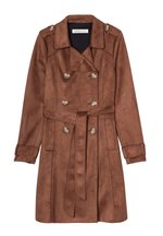 Cache Cache LANGER AUS MIT KNÖPFEN - Trenchcoat - marron/braun - Zalando.at
