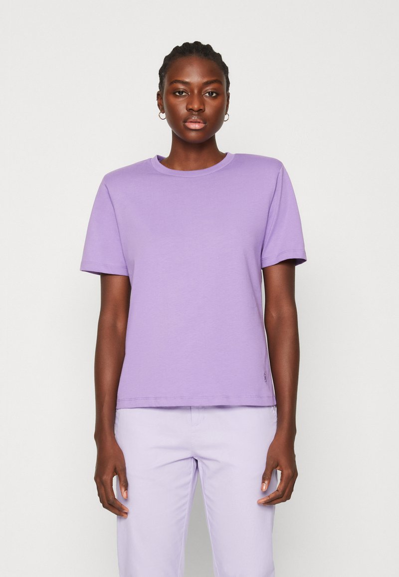 Gestuz JORY TEE - T-shirt med print - fairy wren/syrenlila - Zalando.se