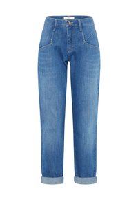 BRAX STYLE MERRIT - Jeans Slim Fit - used stone blue/stone-blue denim ...