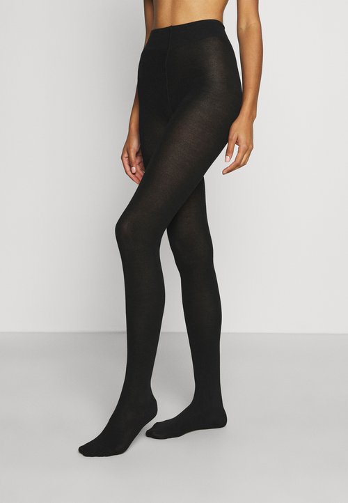 FALKE SEIDENGLATT 40 DENIER SEMI-OPAQUE SILKY - Rajstopy - black/czarny ...