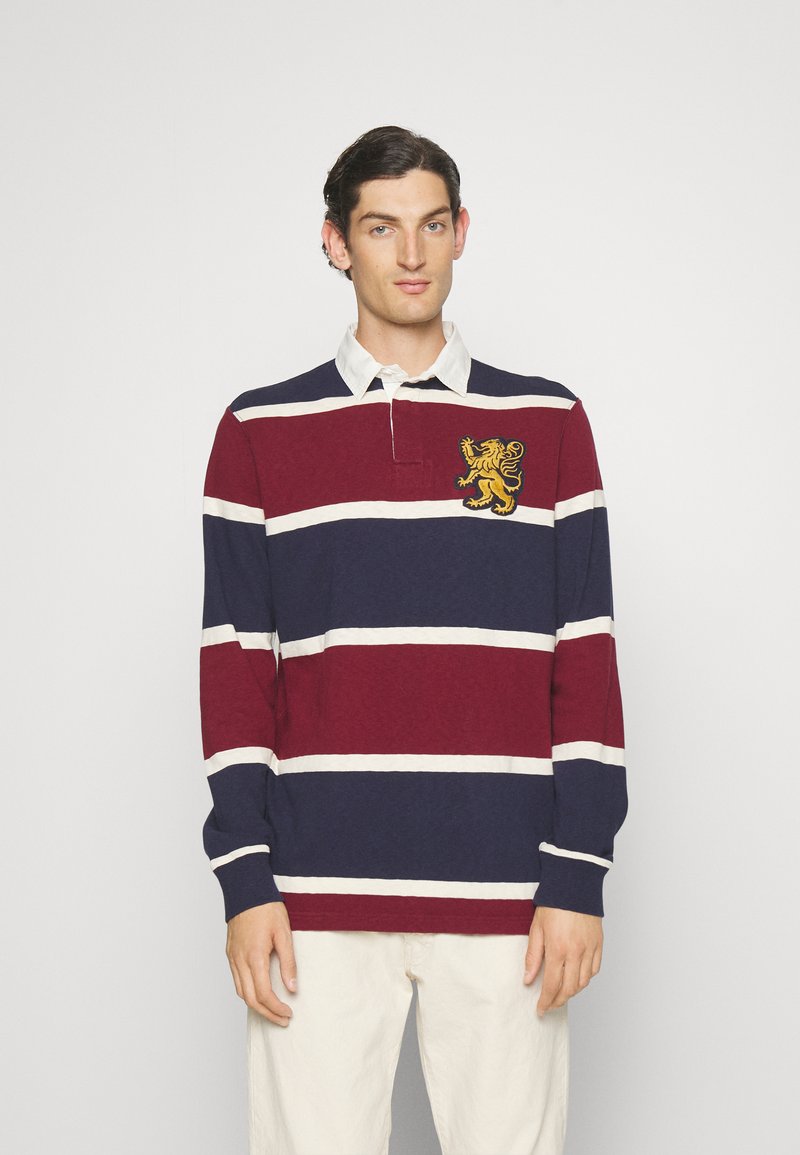 Polo Ralph Lauren LONG SLEEVE RUGBY - Jersey de punto - classic wine ...