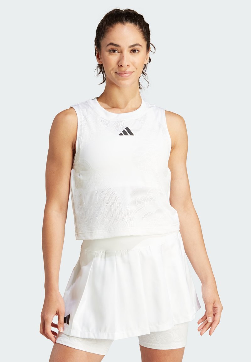 adidas Performance TENNIS MATCH - Top - white - Zalando.co.uk