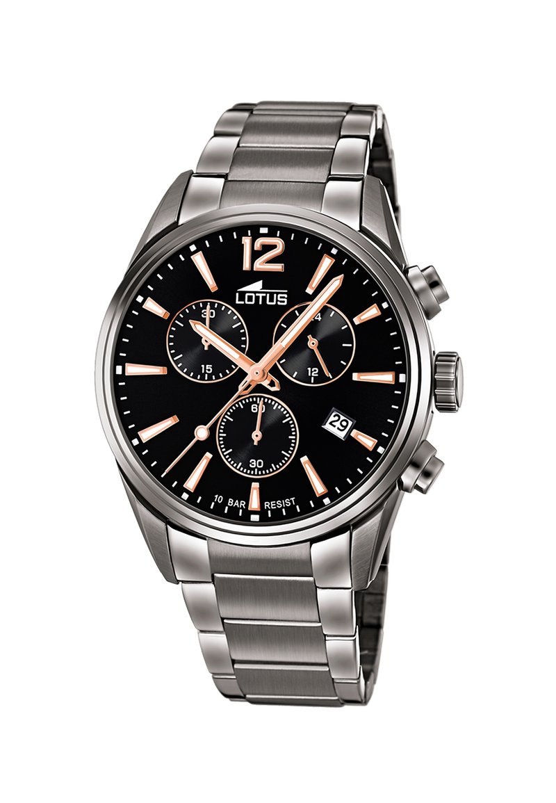 Lotus Chronograph watch - schwarz/black - Zalando