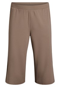Zizzi FLASH - HOCHTAILLIERTE KNICKERBOCKER - Shorts - walnut/light ...