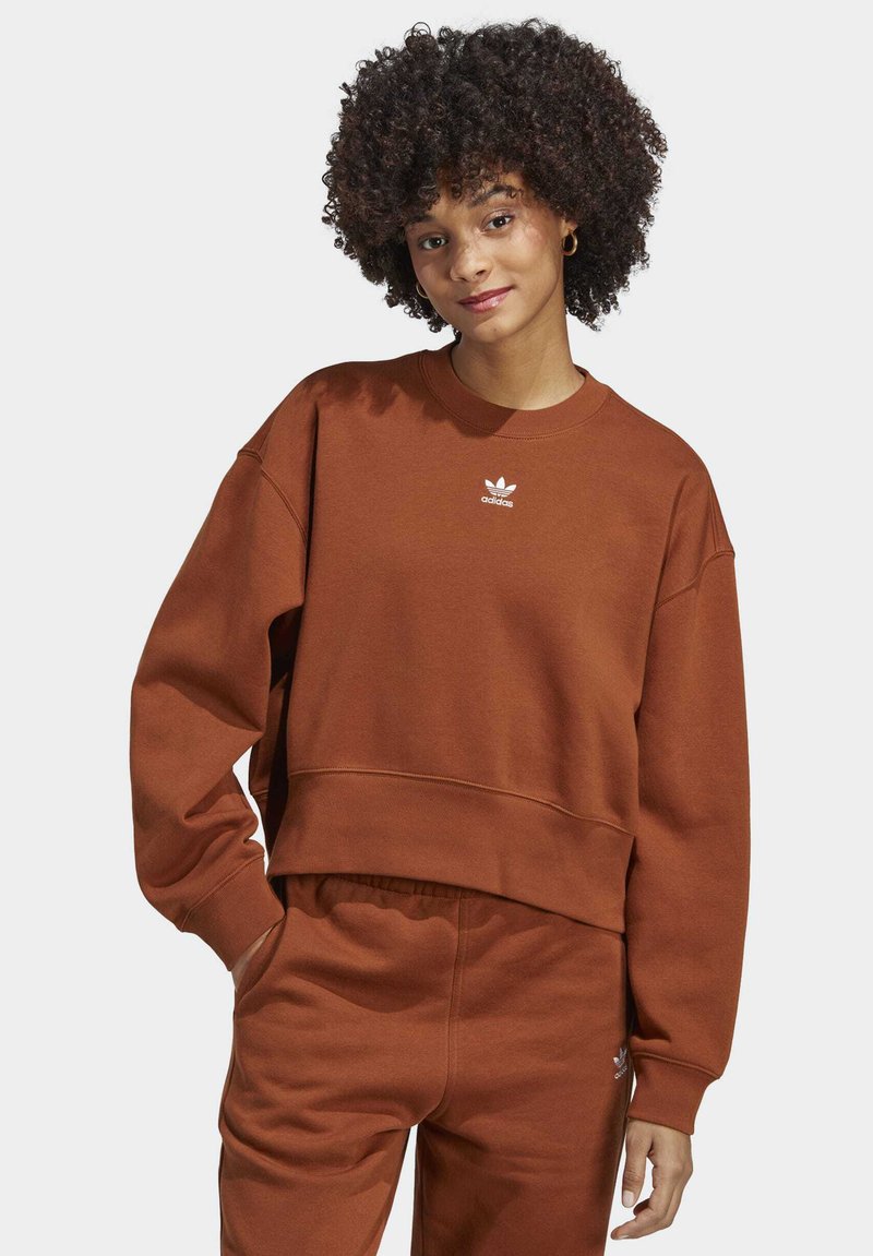 adidas Originals Sweatshirt - dust rust/orange - ZALANDO.FR