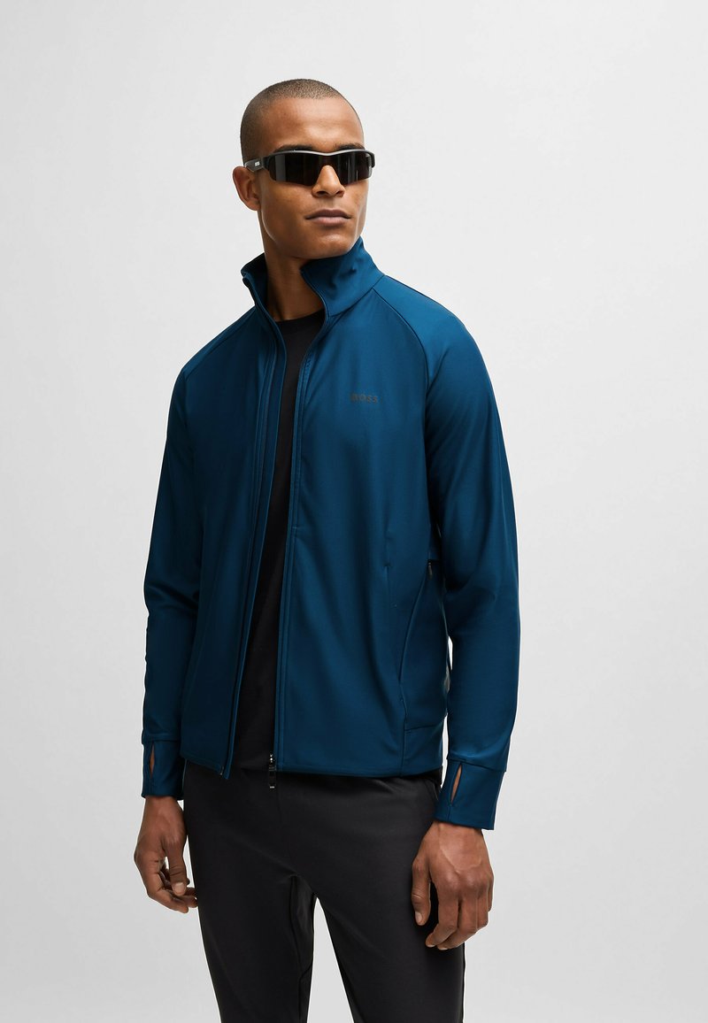 BOSS SICON ACTIVE - Training jacket - open blue thirtyfour/blue ...