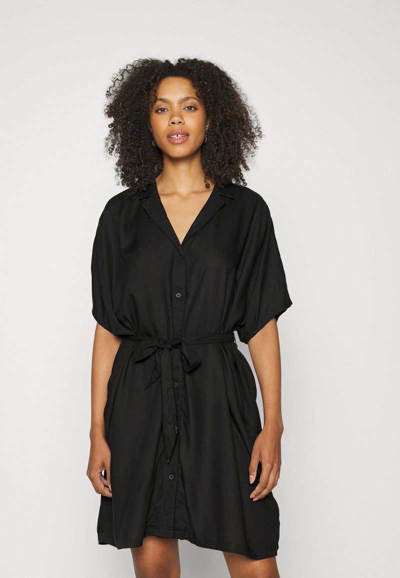 Monki Shirt dress - black - Zalando.ie