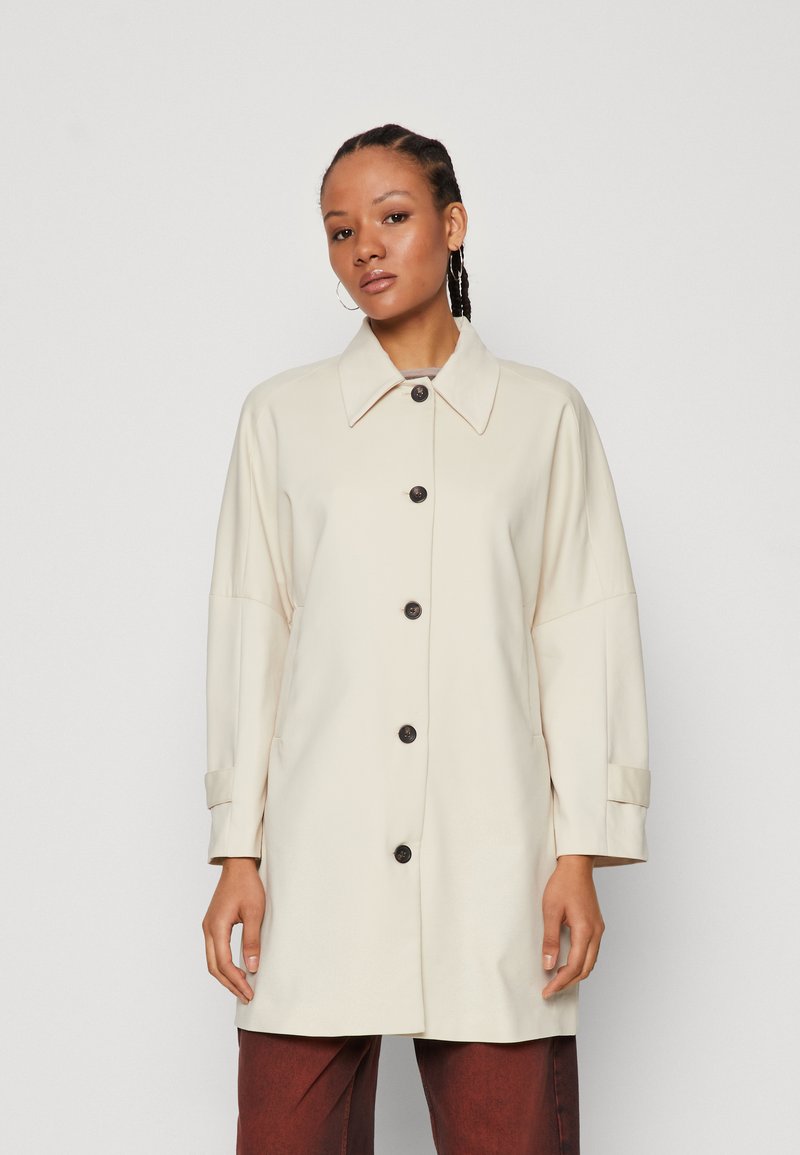 Aware VMILIANA LONG JACKET - Klassischer Mantel - oatmeal/beige ...