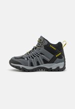 HI-TEC JAGUAR MID WP - Hikingschuh - graphite/black/citron/schwarz - Zalando.at