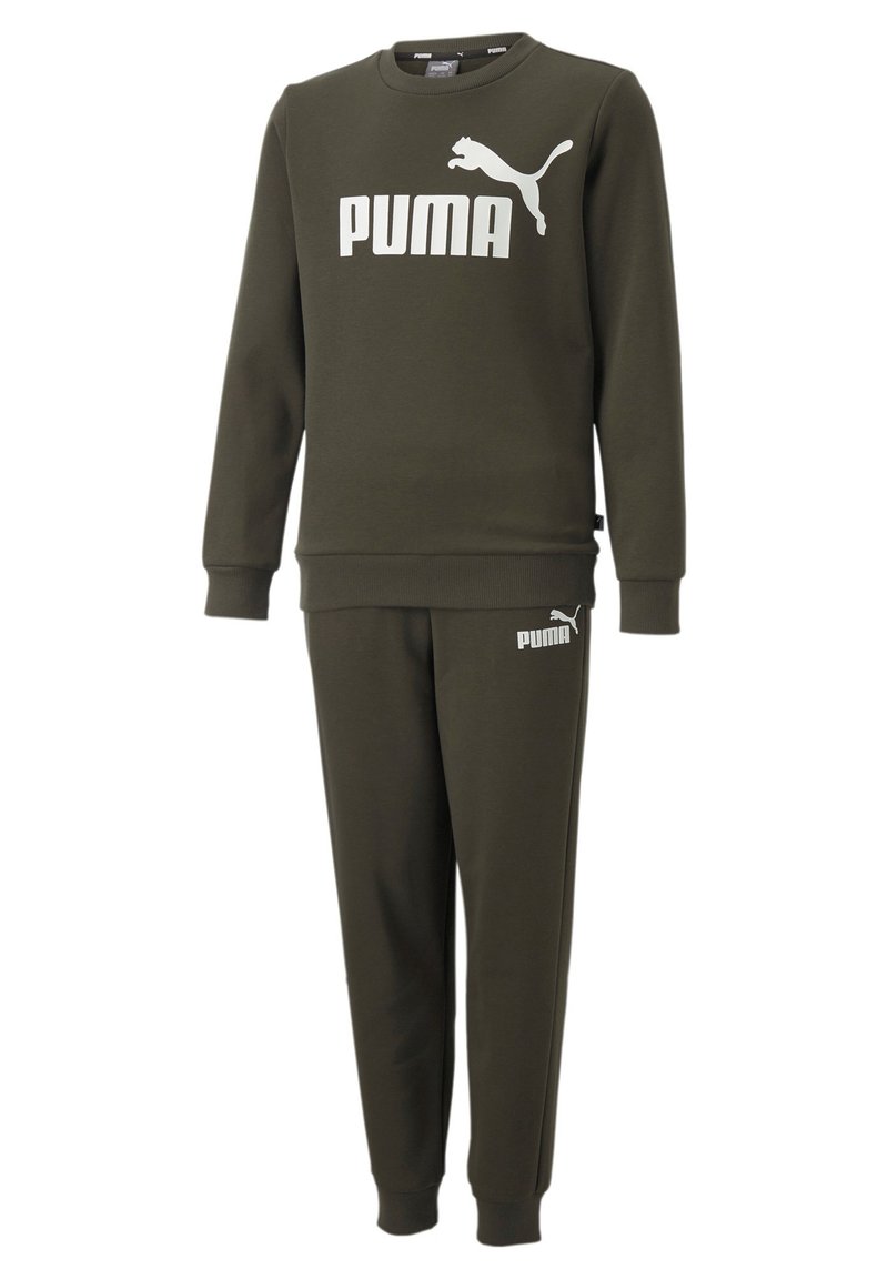 Puma LOGO UNISEX - Tracksuit - forest night/olive - Zalando.de