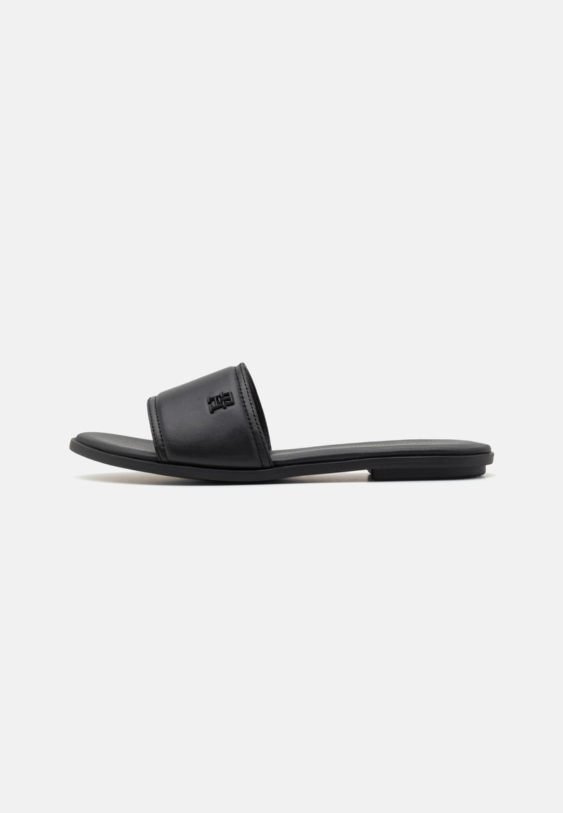 Tommy Hilfiger POP COLOR MULE - Mules - black - Zalando.de