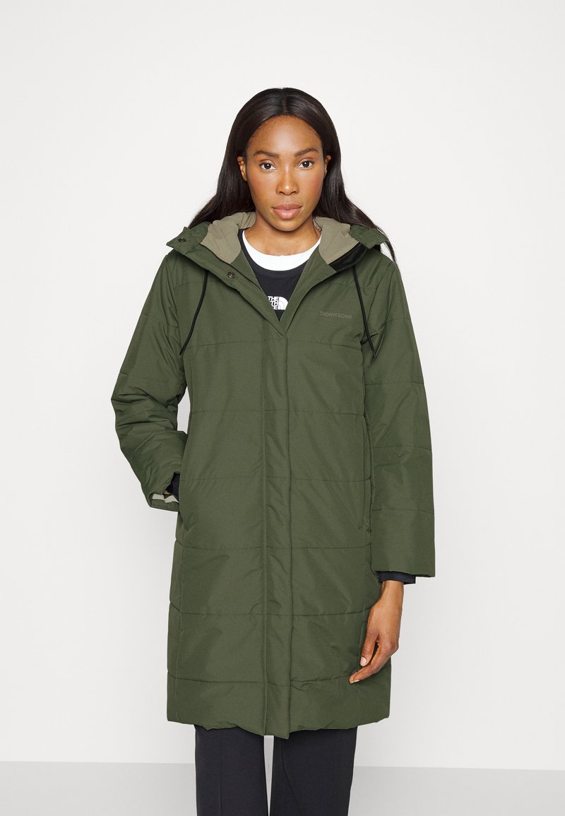 Didriksons SANDRA - Winter coat - deep green/dark green - Zalando.ie