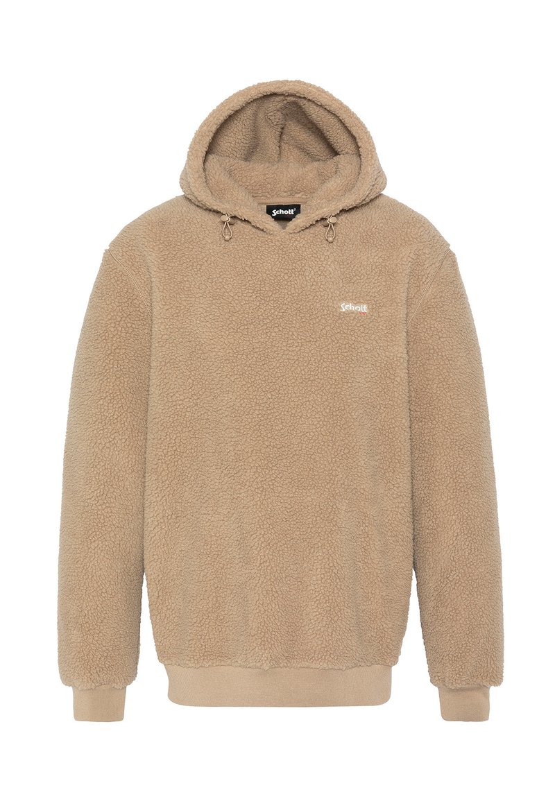 Schott Sweat à capuche - beige - ZALANDO.FR