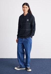 Converse RETRO CHUCK MARQUIS - Hosszú ujjú felső - black/fekete ...