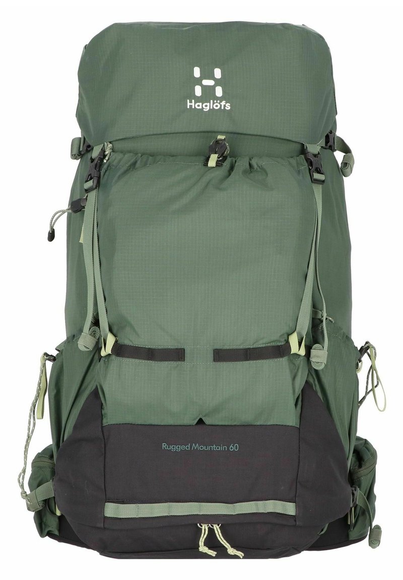Haglöfs RUGGED MOUNTAIN 75 CM - Backpack - fjell green/true black/groen ...