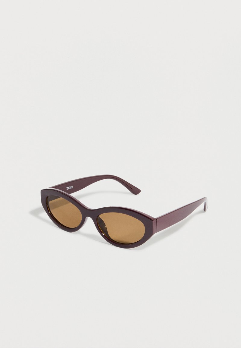 Zign UNISEX - Sluneční brýle - dark red/tmavě červená - Zalando.cz