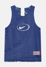 Nike Performance TANK REVERSIBL UNISEX - Top - deep royal blue/vapor ...