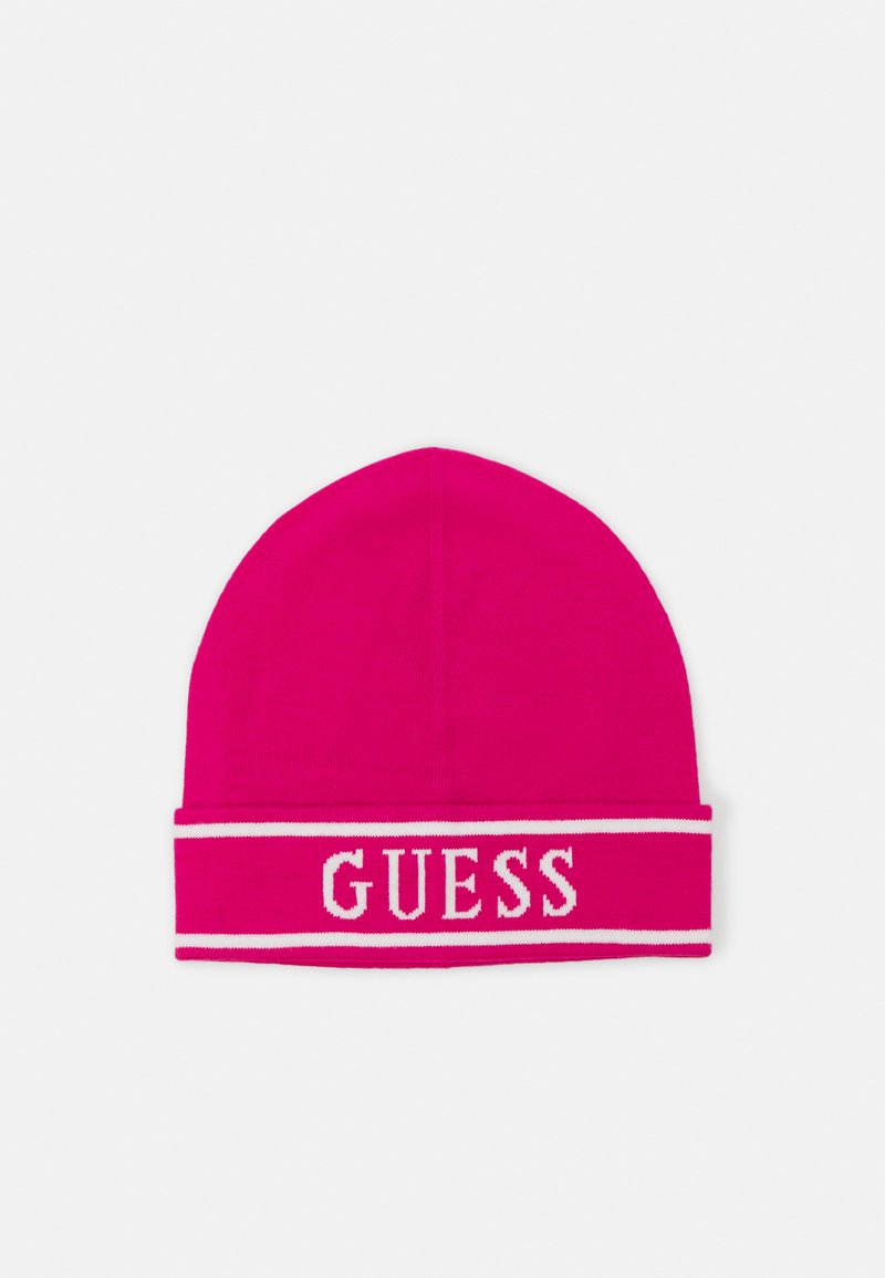 Guess HAT UNISEX - Căciulă - striking fuchsia/roz - Zalando.ro
