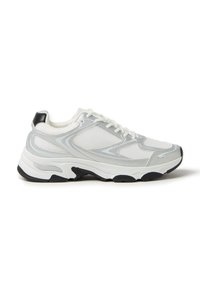 B.ANGEL COMBINATION SNEAKERS WITH LACES - Trainers - white black/white ...