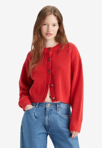 Cardigans rouge en ligne | ZALANDO