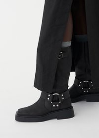 Vagabond EYRA - Cowboy/Biker boots - off black/anthracite - Zalando.co.uk