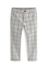Next FORMAL CHECK - Broek - mid grey/grijs - Zalando.nl