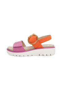 ara BILBAO - Plateausandalette - orchidee poppy/orange - Zalando